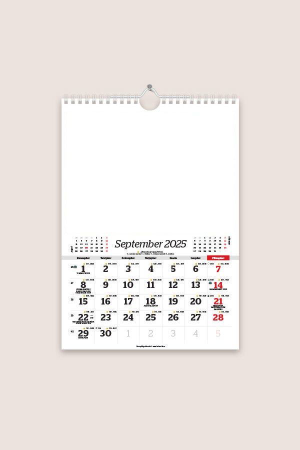 Tee-ise A4 kalender | Oma piltidega kalendrid